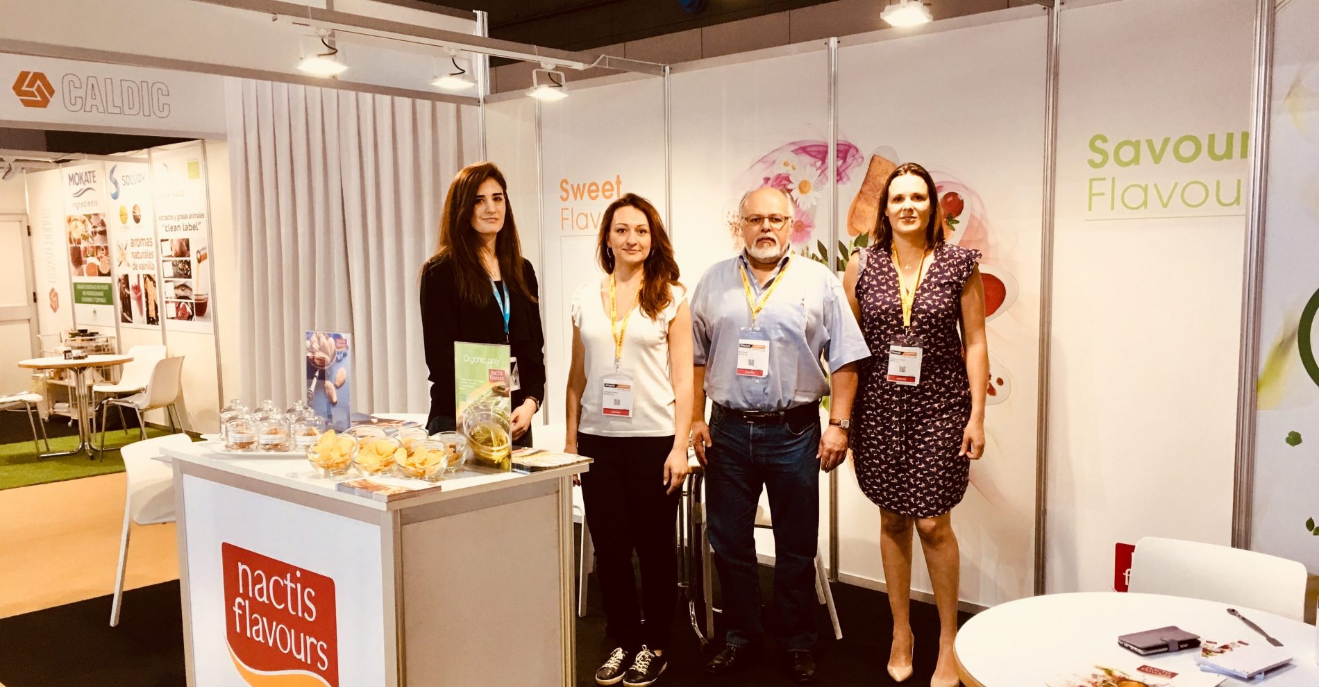 Nactis Flavours à Alimentaria Foodtech 2018 - Nactis Flavours